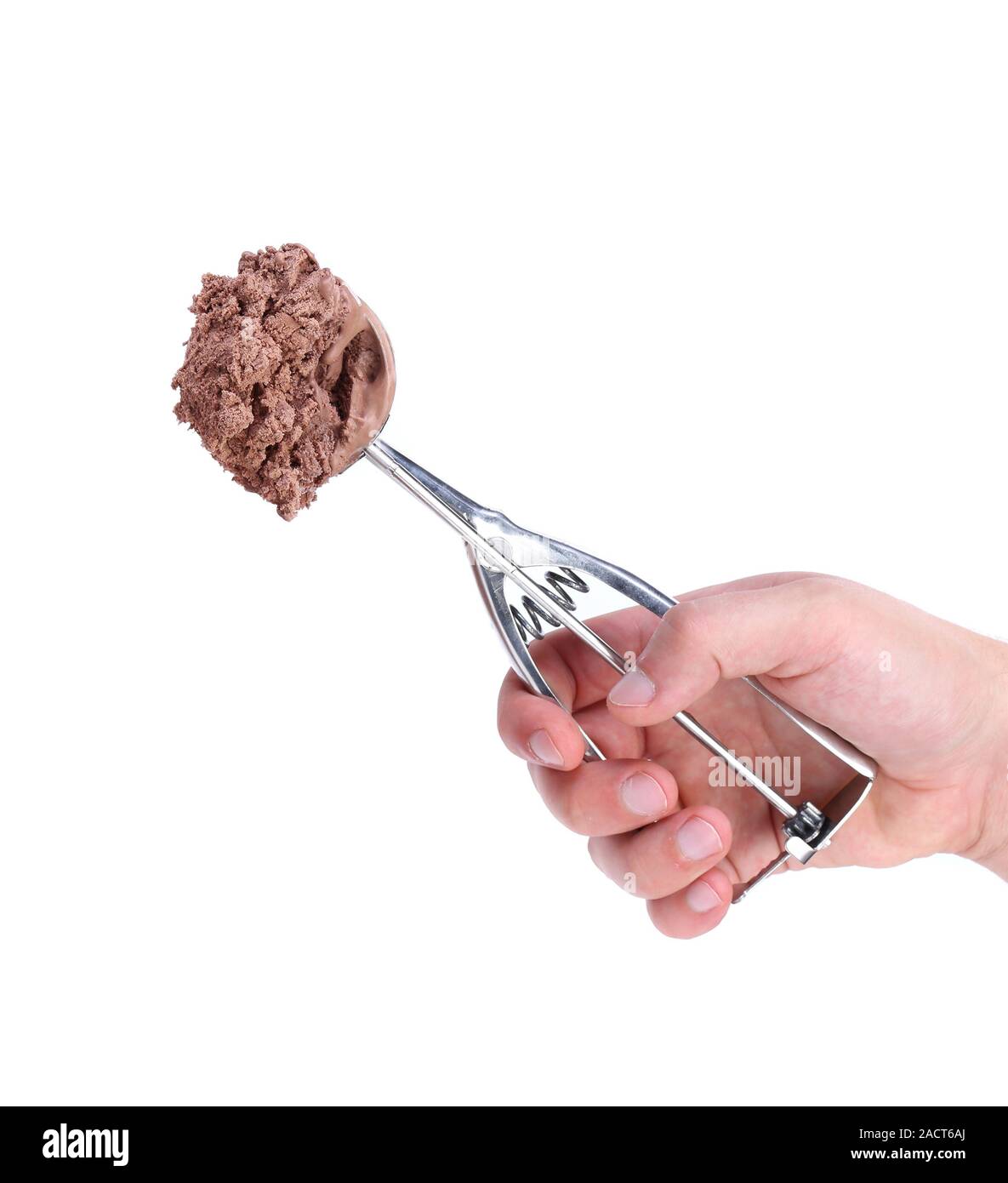 Hand ice cream scoop hi-res stock photography and images - Alamy