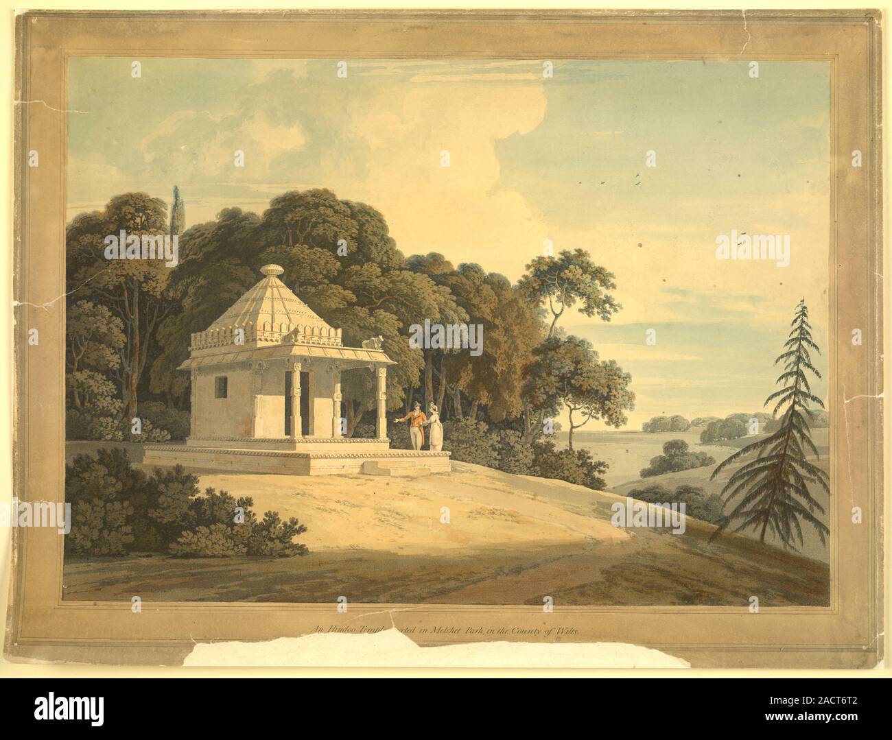 An Hindoo Temple erected in Melchet Park, in the County of Wilts ...