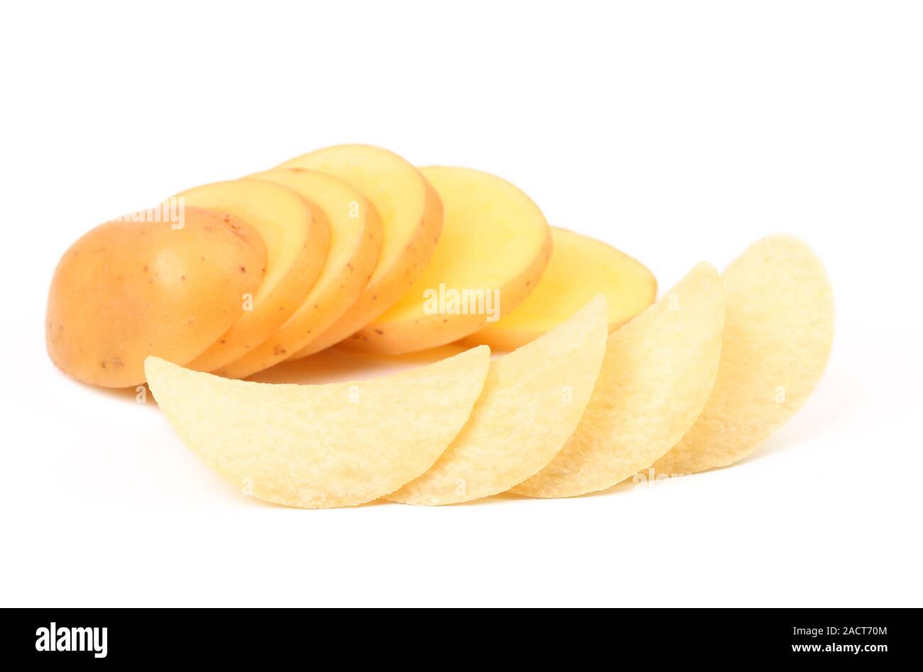 potato slices and chips Stock Photo - Alamy