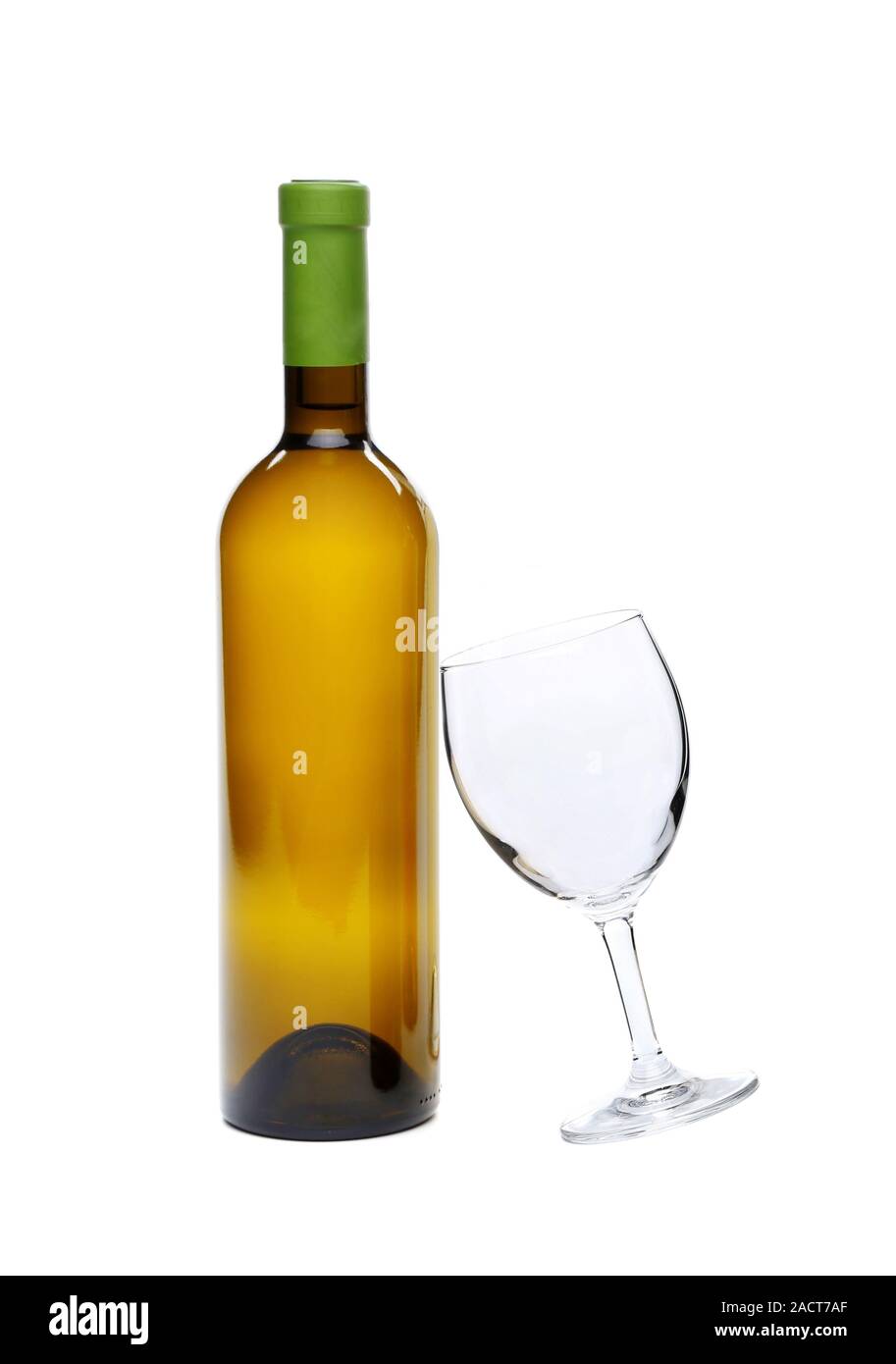 Bottle wine glass design Cut Out Stock Images & Pictures - Alamy