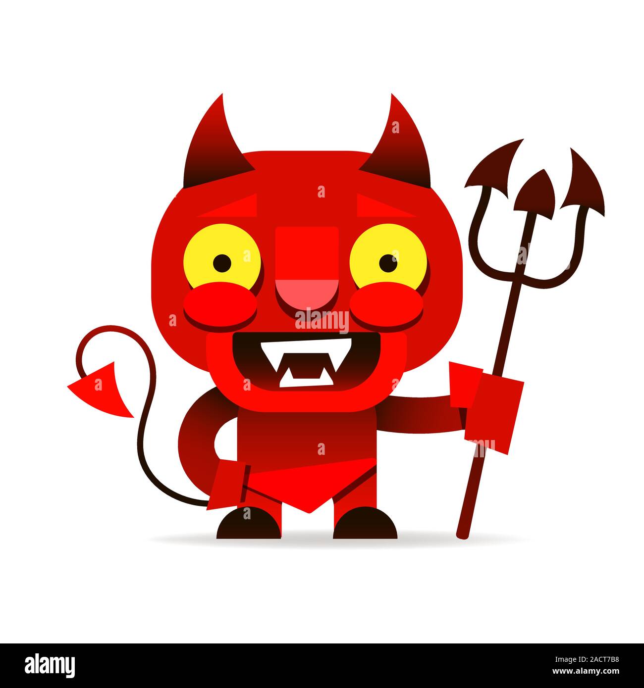 Cartoon bad little devil cartoon hi-res stock photography and images ...