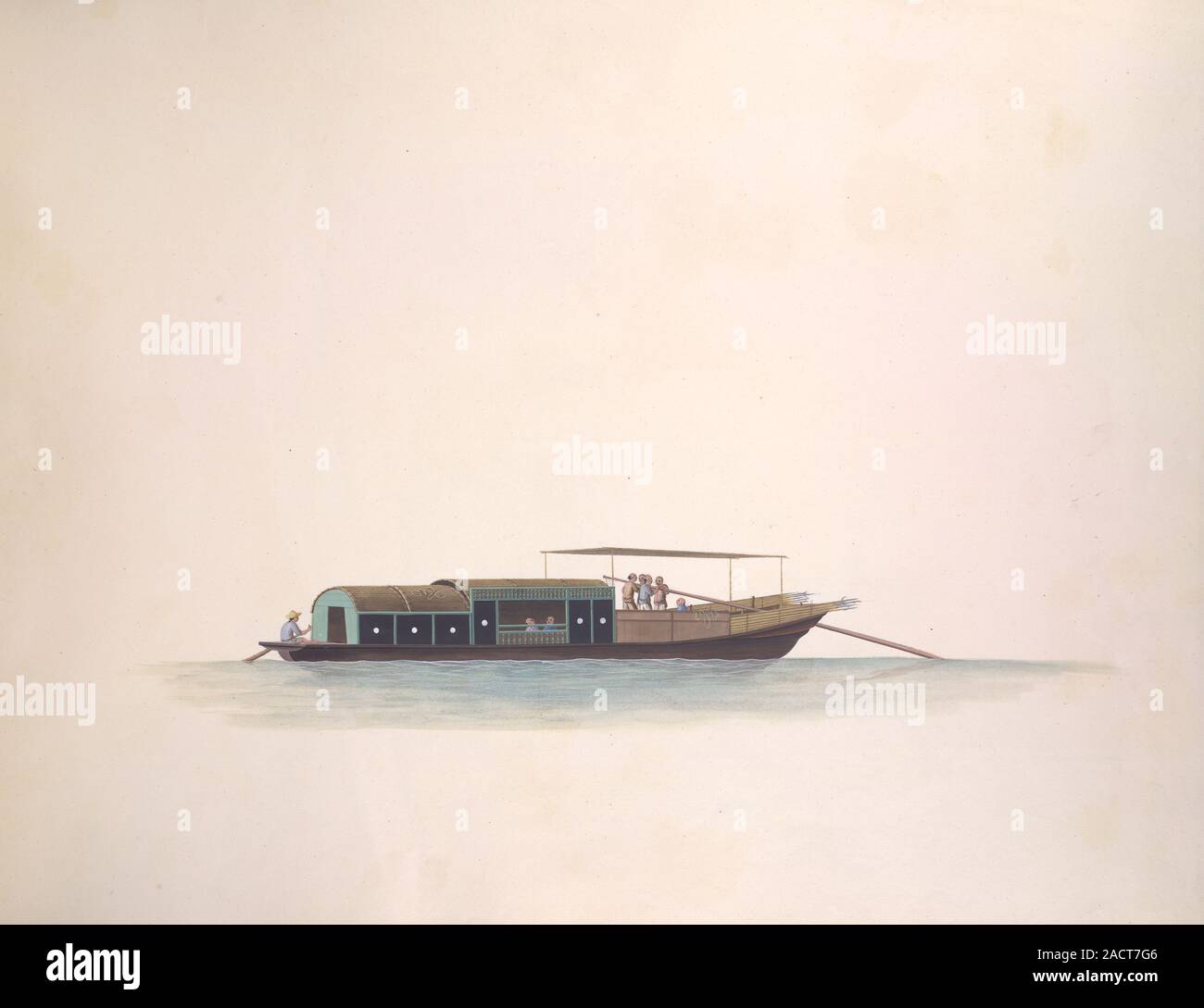 Patrol boat, 'Tsap-shee-Sheun. A Custom house boat employed to prevent ...