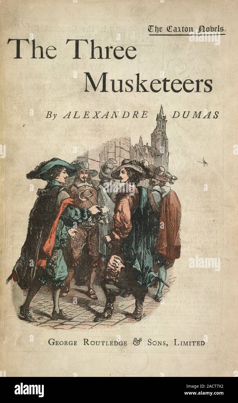 The Three Musketeers, in conversation. Image taken from The Three ...