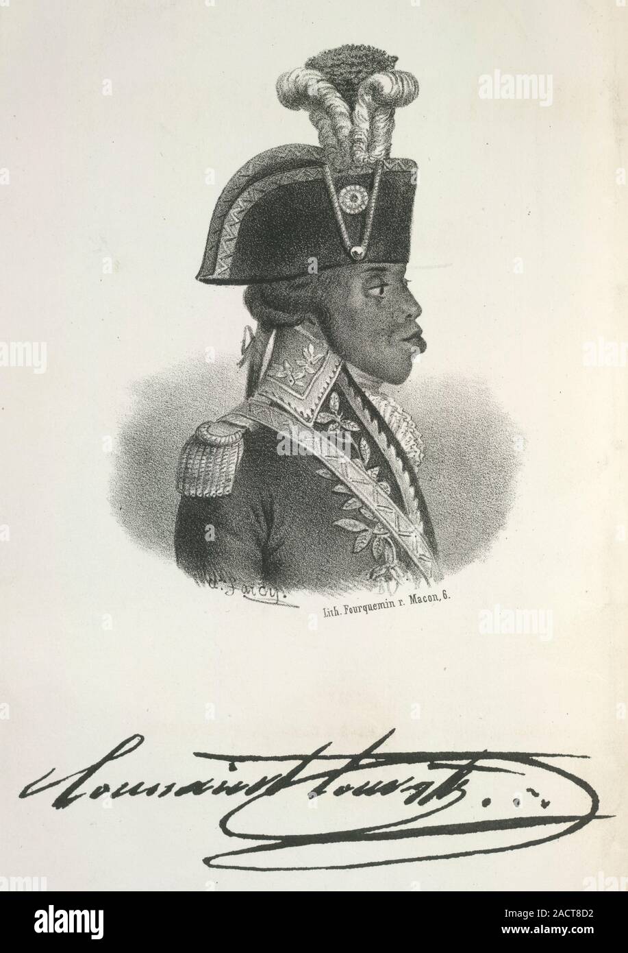 Toussaint Louverture. (1746-1803). Haitian revolutionary leader ...