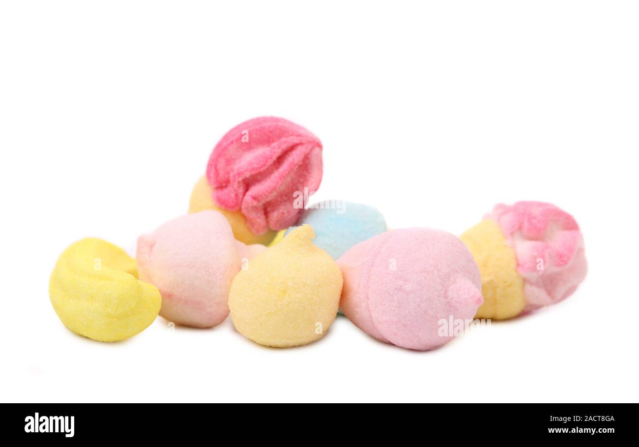Different colorful marshmallow Stock Photo - Alamy