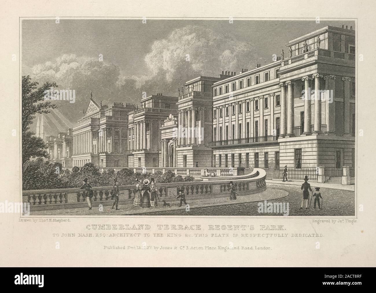 Cumberland Terrace, Regent's Park. Image taken from Metropolitan ...