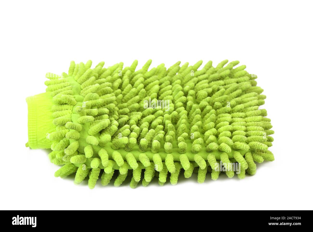 Hand bath sponge glove Stock Photo - Alamy