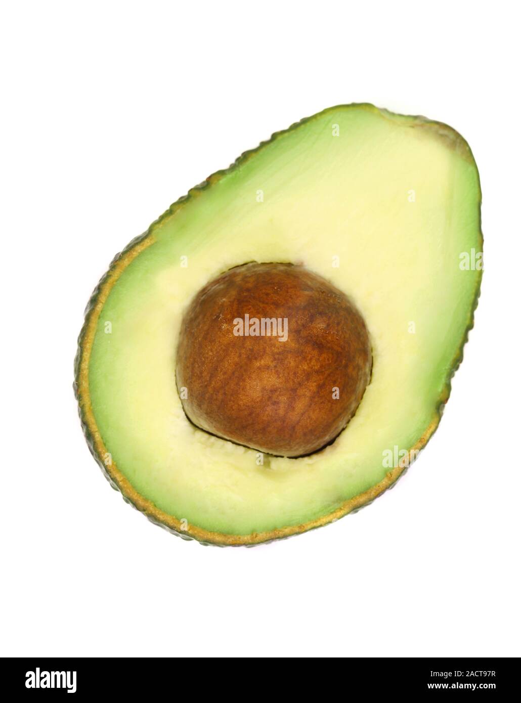 Slice of avocado Stock Photo - Alamy