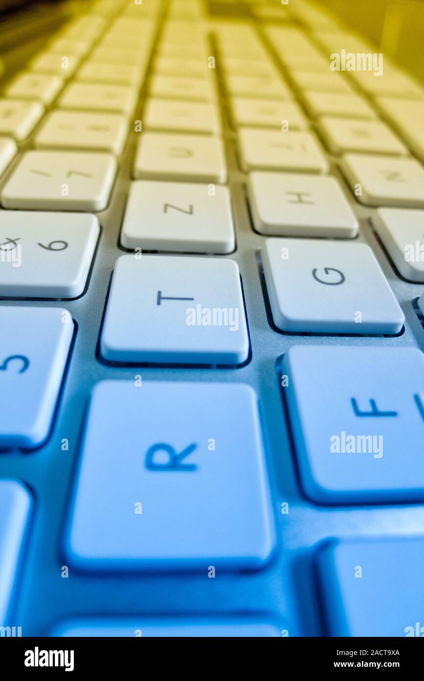 Keys of a computer Stock Photo - Alamy