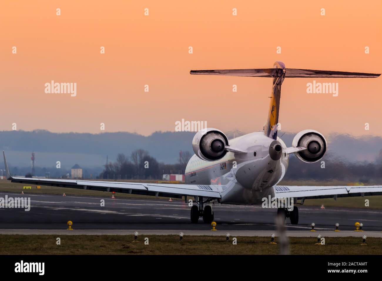 aircraft on the runway Stock Photo - Alamy