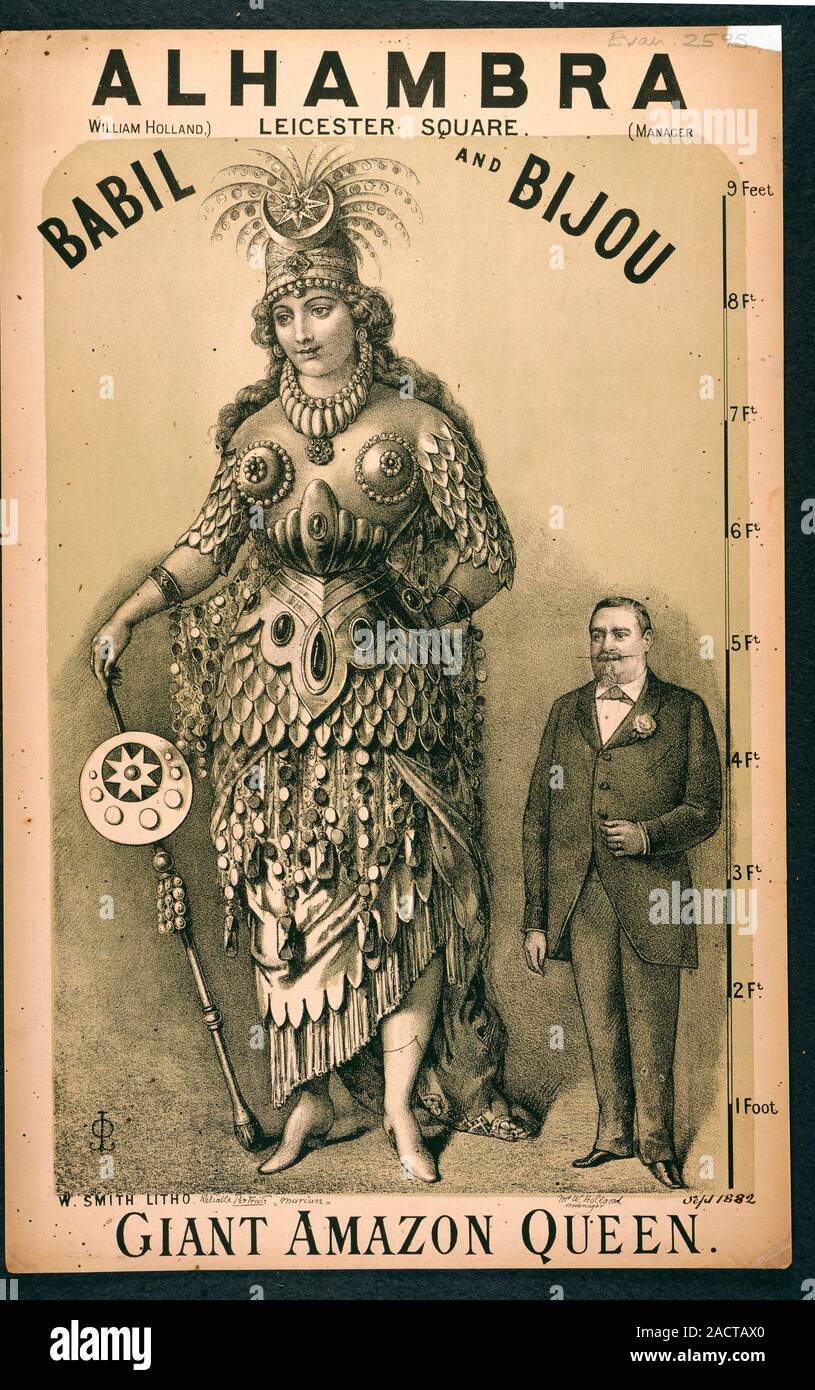 Alhambra Theatre, Leicester Square. (Manager William Holland.) Babil ...