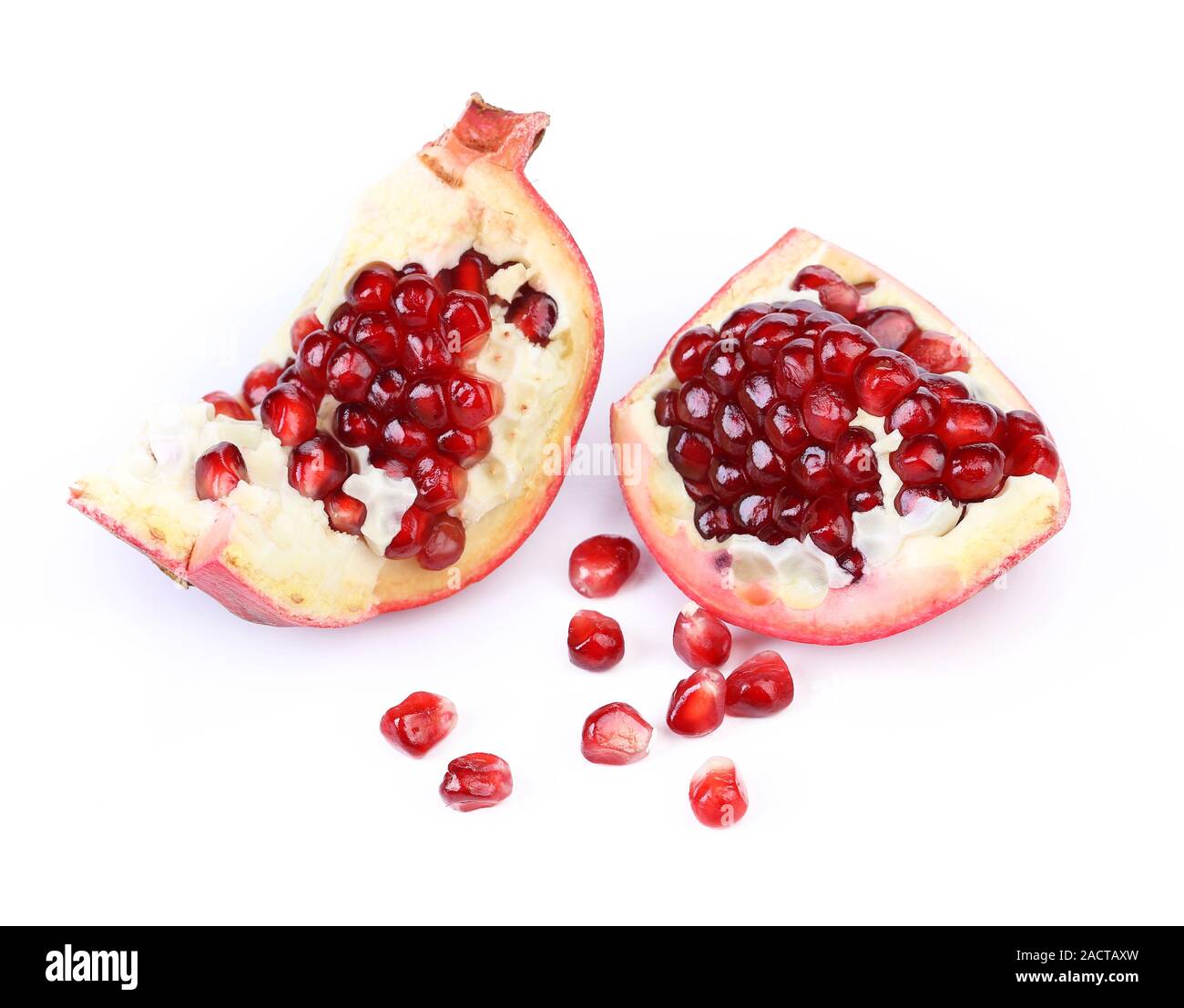Ripe pomegranate pieces hi-res stock photography and images - Alamy