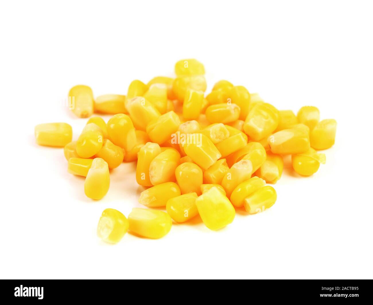 Canned corn kernels closeup Cut Out Stock Images & Pictures - Alamy
