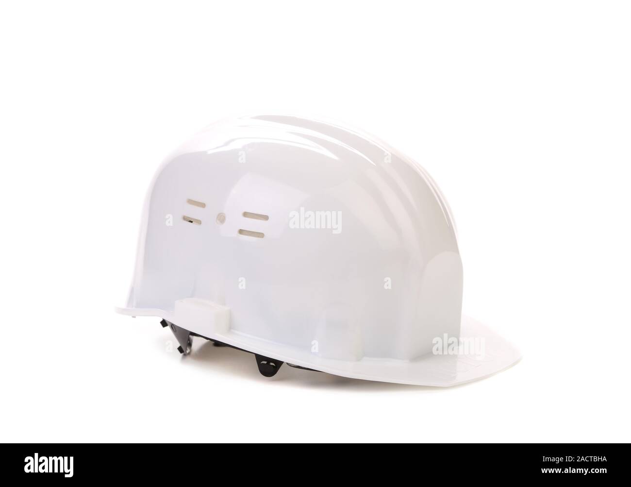 Blue hard hat isolated Stock Photo - Alamy