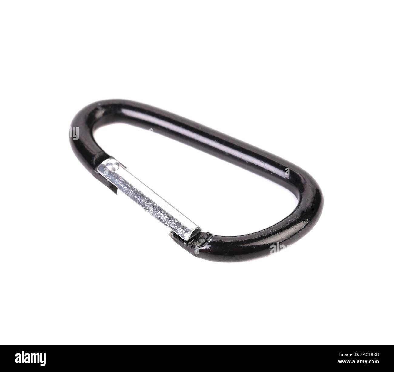 Carabiner locking Cut Out Stock Images & Pictures - Alamy
