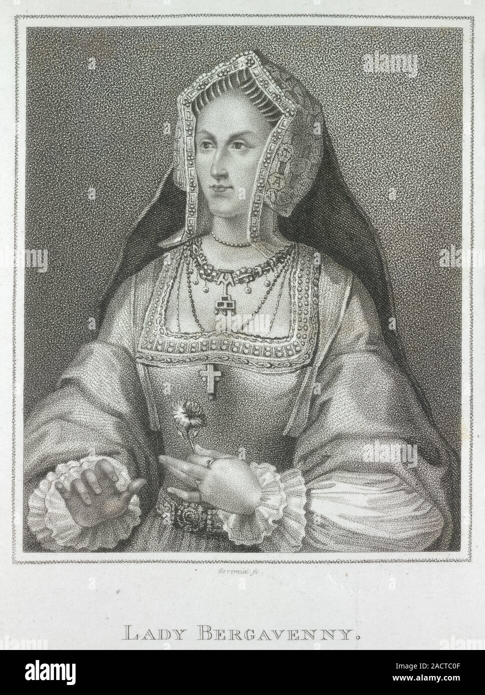 Elizabeth Beauchamp Lady Bergavenny (1415-1448). Portrait. Image taken ...