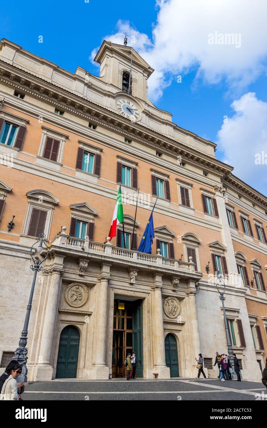 Italy, Rome, Parliament Stock Photo - Alamy
