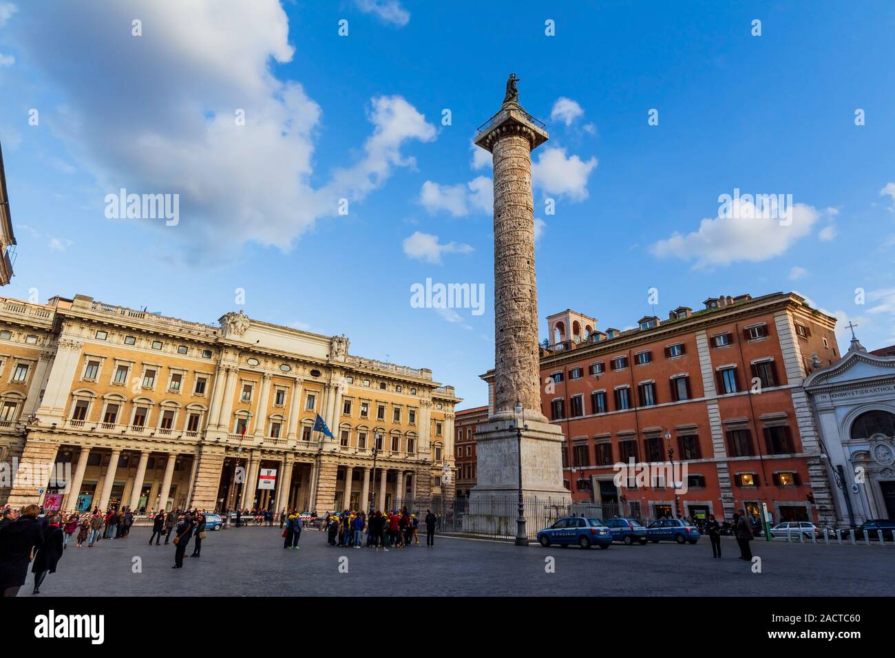 Rom. Column Square Stock Photo - Alamy