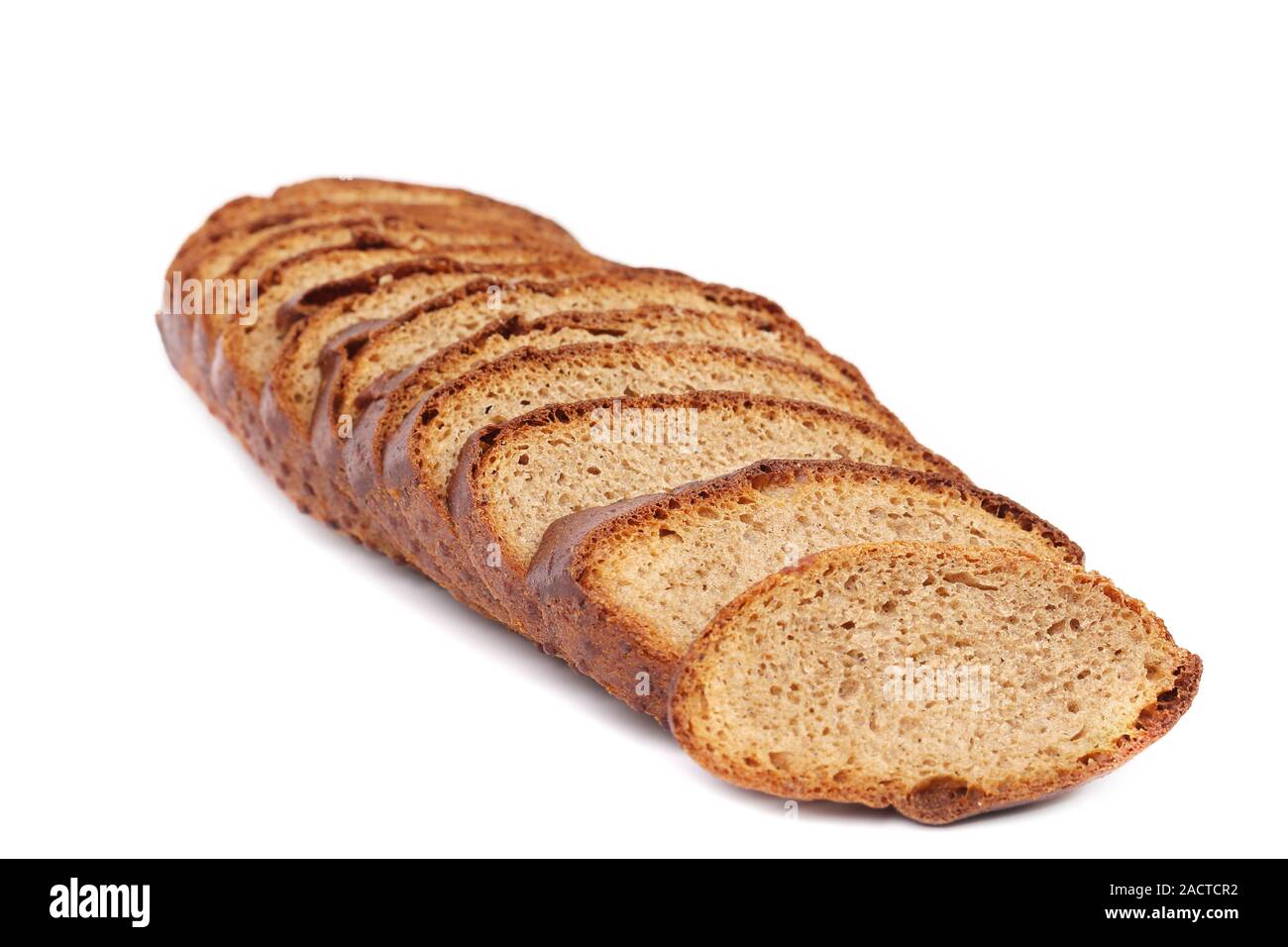 Set toasted bread slices Cut Out Stock Images & Pictures - Alamy