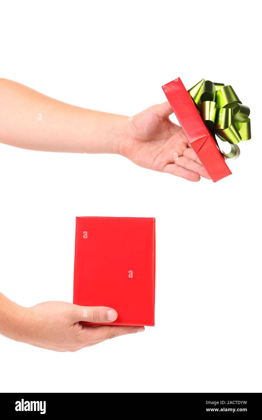 Opening up package Cut Out Stock Images & Pictures - Alamy