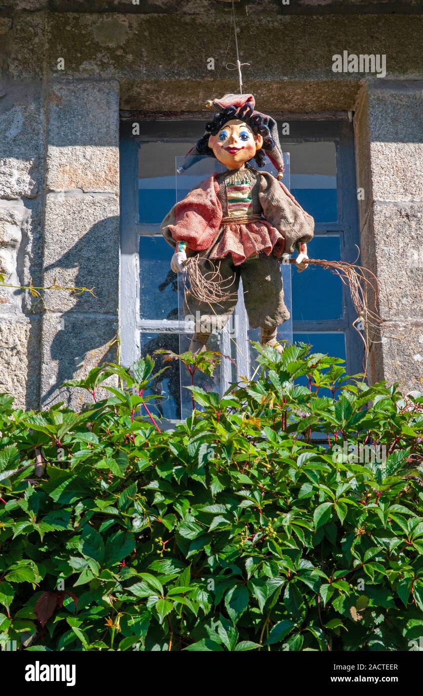 Decorative puppet, Locronan, listed as one of the most beautiful ...