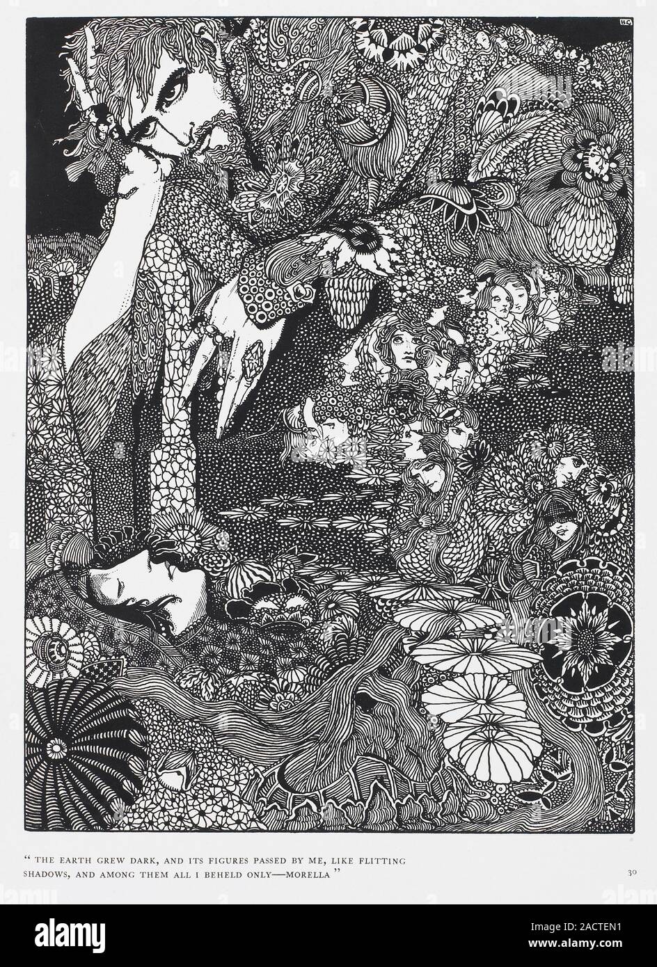 Morella The Earth grew dark and its figures passed by me, like flitting ...