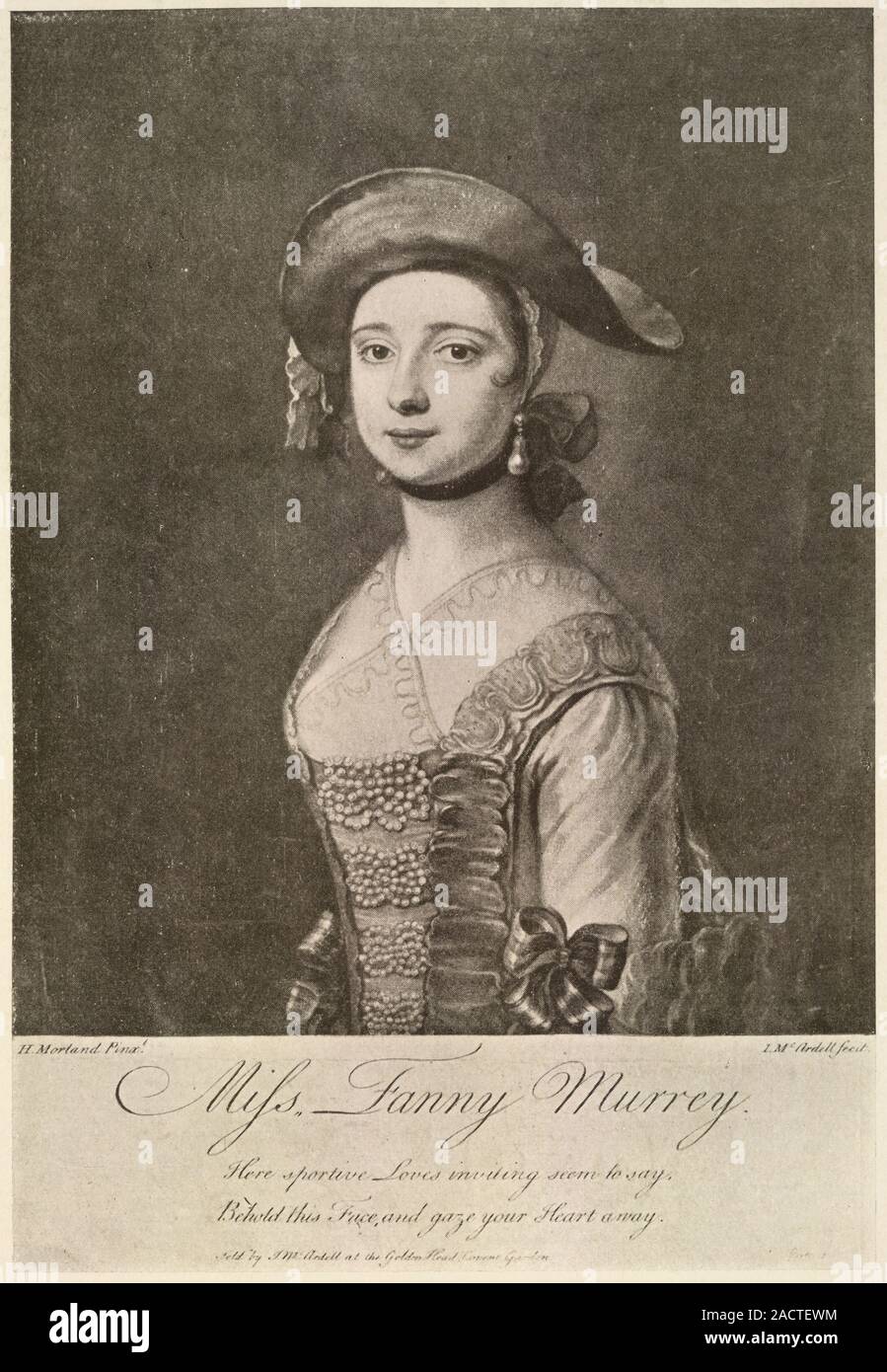 Miss Fanny Murray, Fanny Murrey (or Murray). (1729-78) A courtesan ...