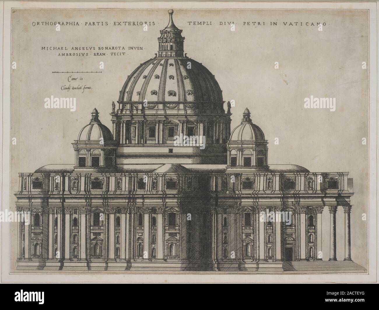 St Peter's Basilica, View of St Peter's Basilica. Image taken from A ...