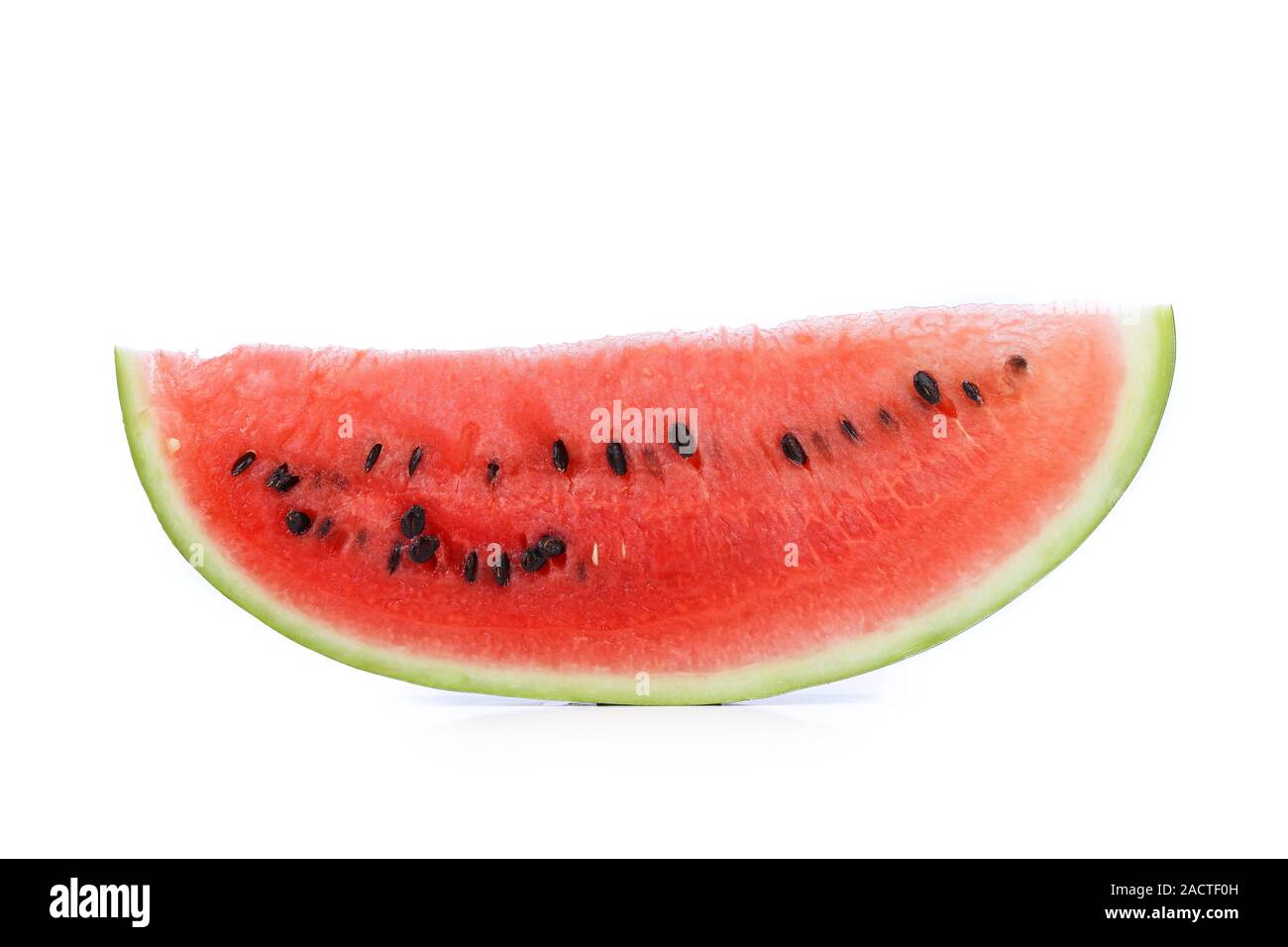 Watermelon slice isolated Stock Photo - Alamy
