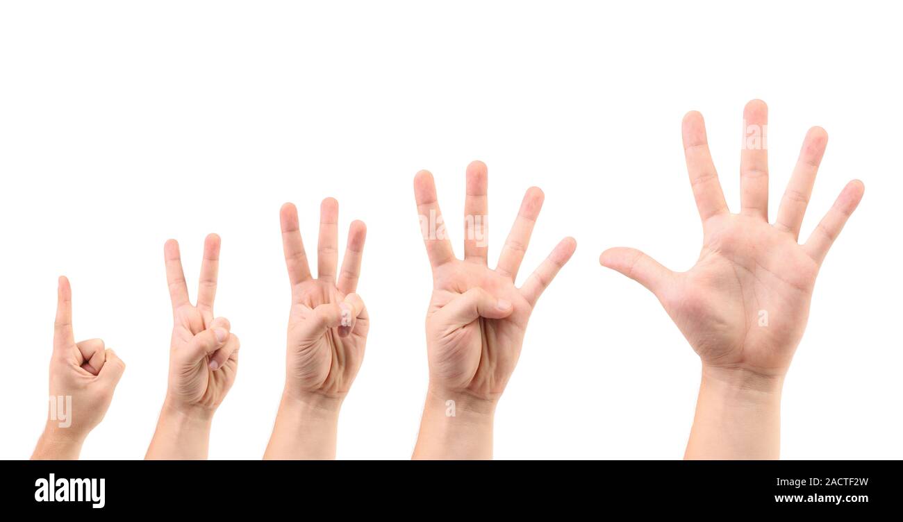 Score on the finger Stock Photo - Alamy