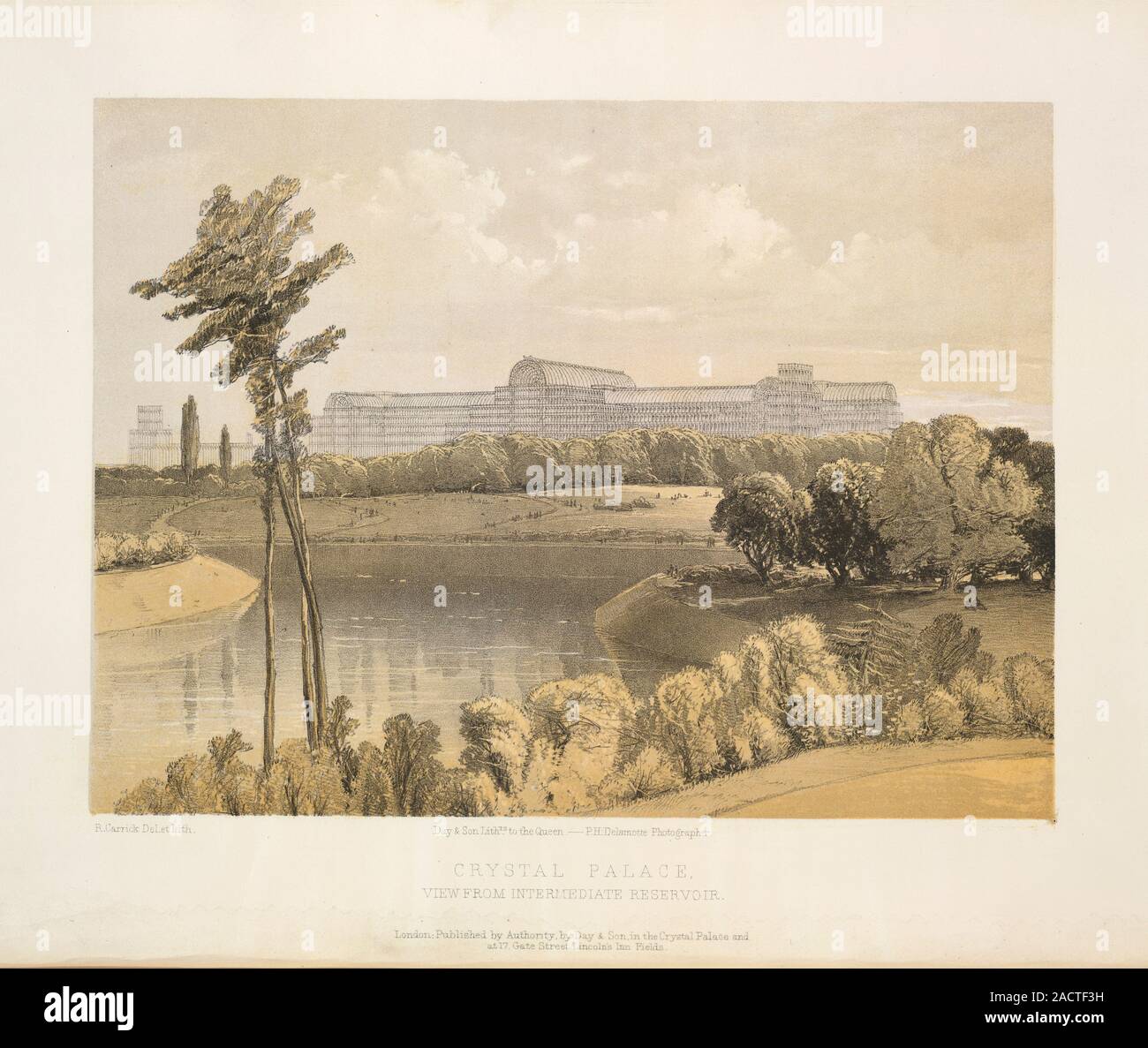 Crystal Palace, Crystal Palace view from the immediate reservoir. Image ...