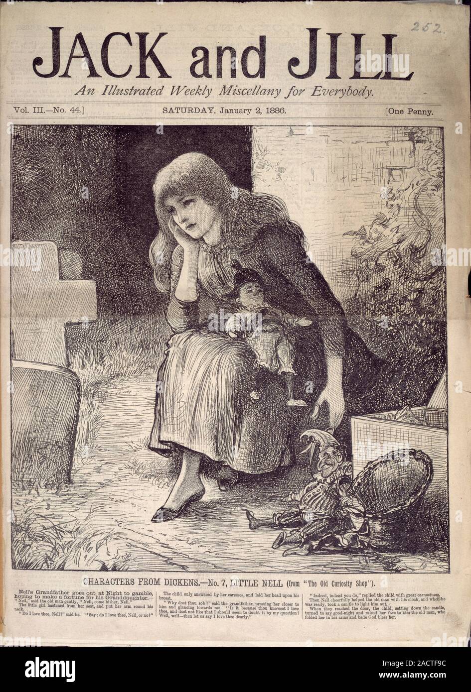 Little Nell Characters from Dickens - No.7 from the old curiosity shop ...