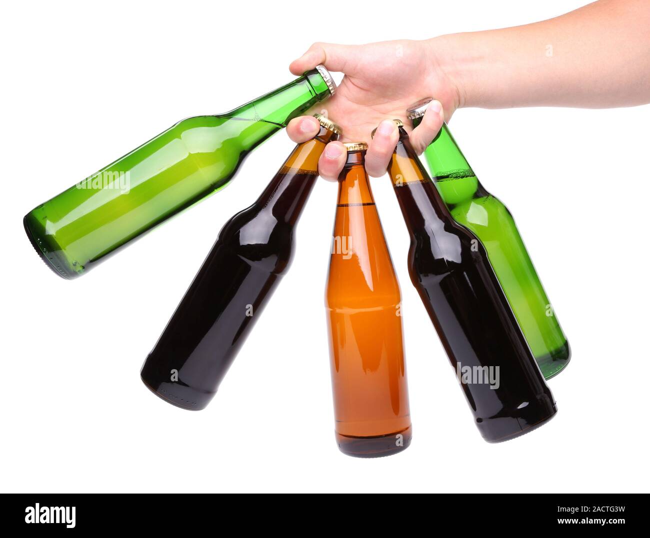 Holding Beer Bottle By The Neck