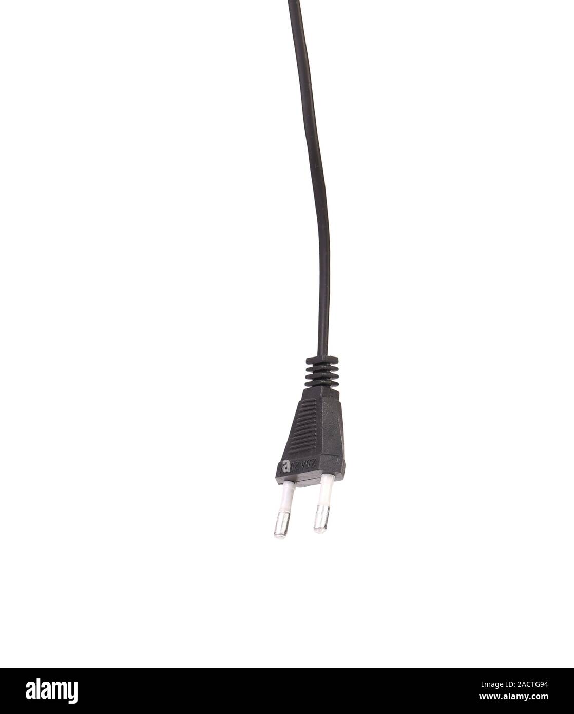 Black electric cable Stock Photo - Alamy