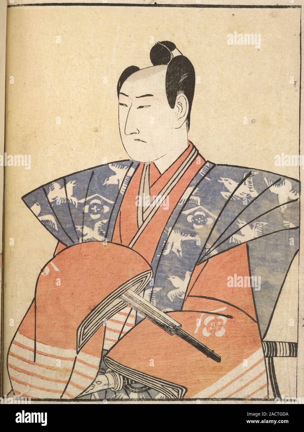 Kabuki actor Image taken from Yakusha Konote Kashiwa Actors among the ...