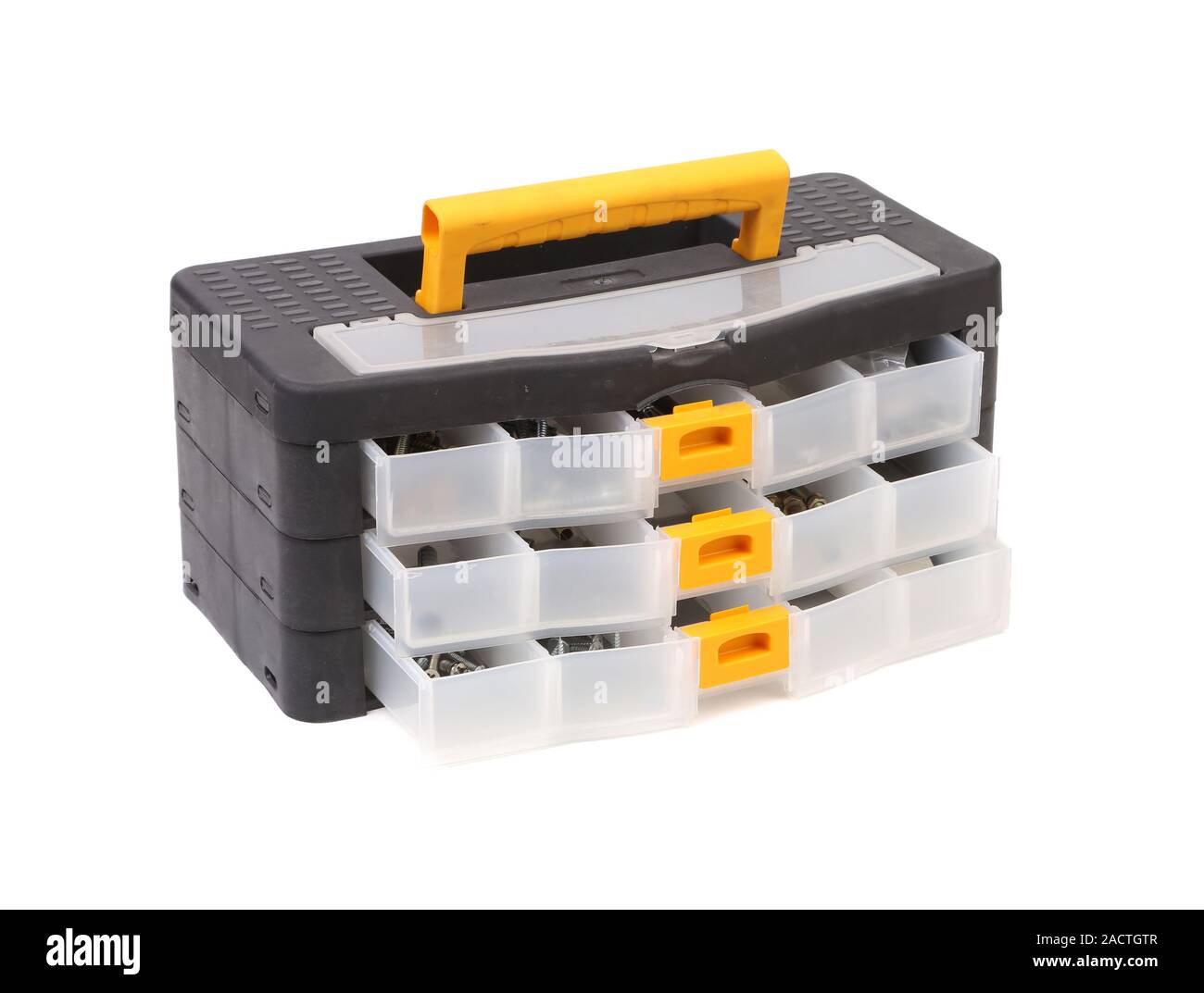 Close up of tool box Stock Photo - Alamy