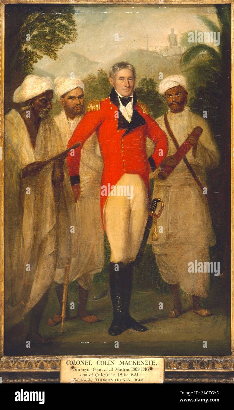Colonel Colin MacKenzie, Colonel Colin MacKenzie (1754-1821). MacKenzie ...