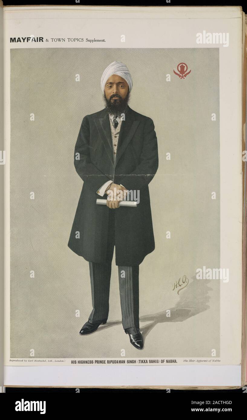 Prince Ripudaman Singh, His Royal Highness Prince Ripudaman Singh ...