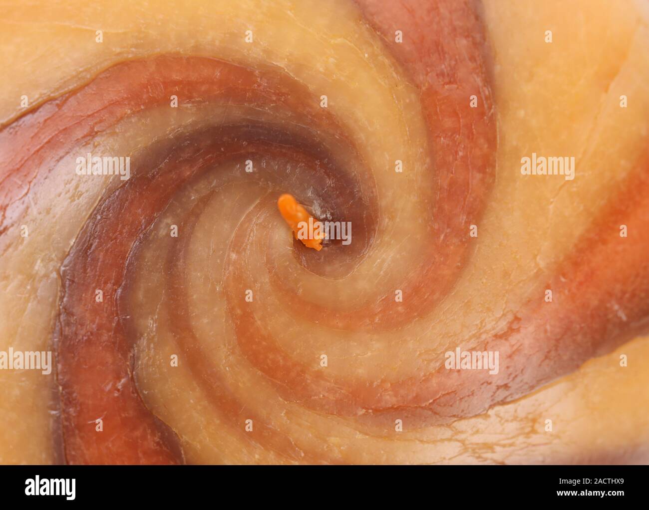 Swirl of cream and brown colors Stock Photo - Alamy