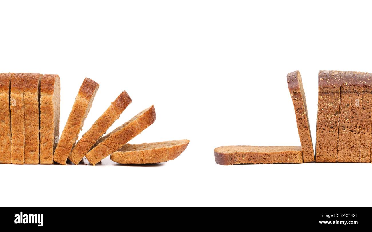 Two slices brown bread hi-res stock photography and images - Alamy