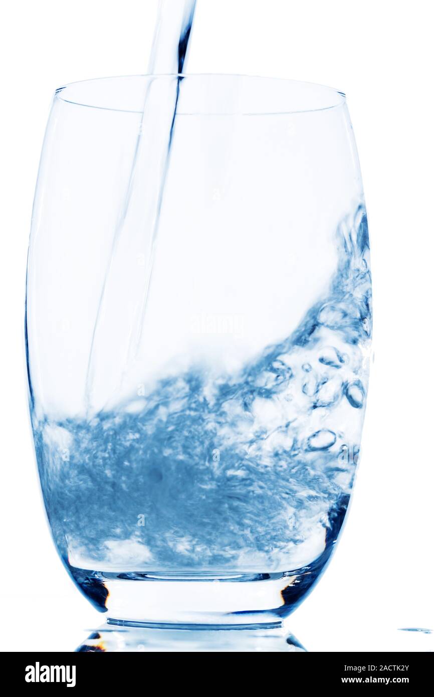 Glass with water Stock Photo - Alamy