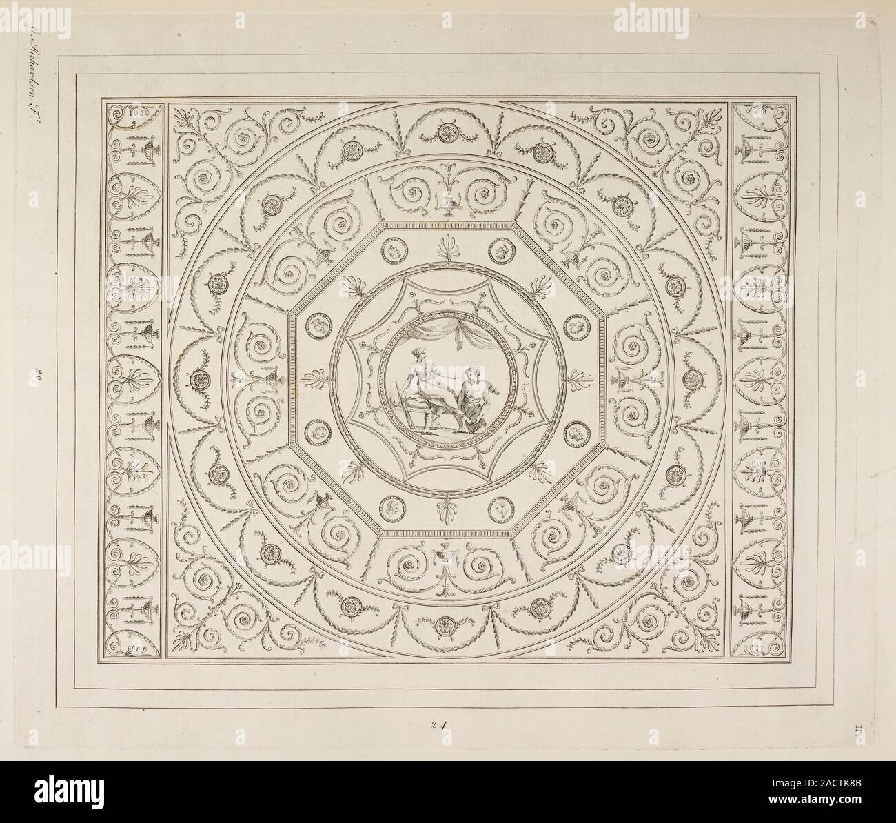 Architectural design of a ceiling Stock Photo - Alamy