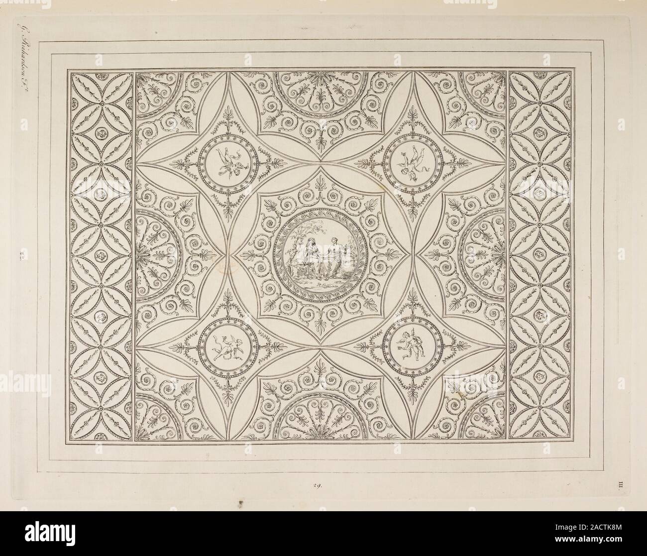 Architectural design of a ceiling Stock Photo - Alamy