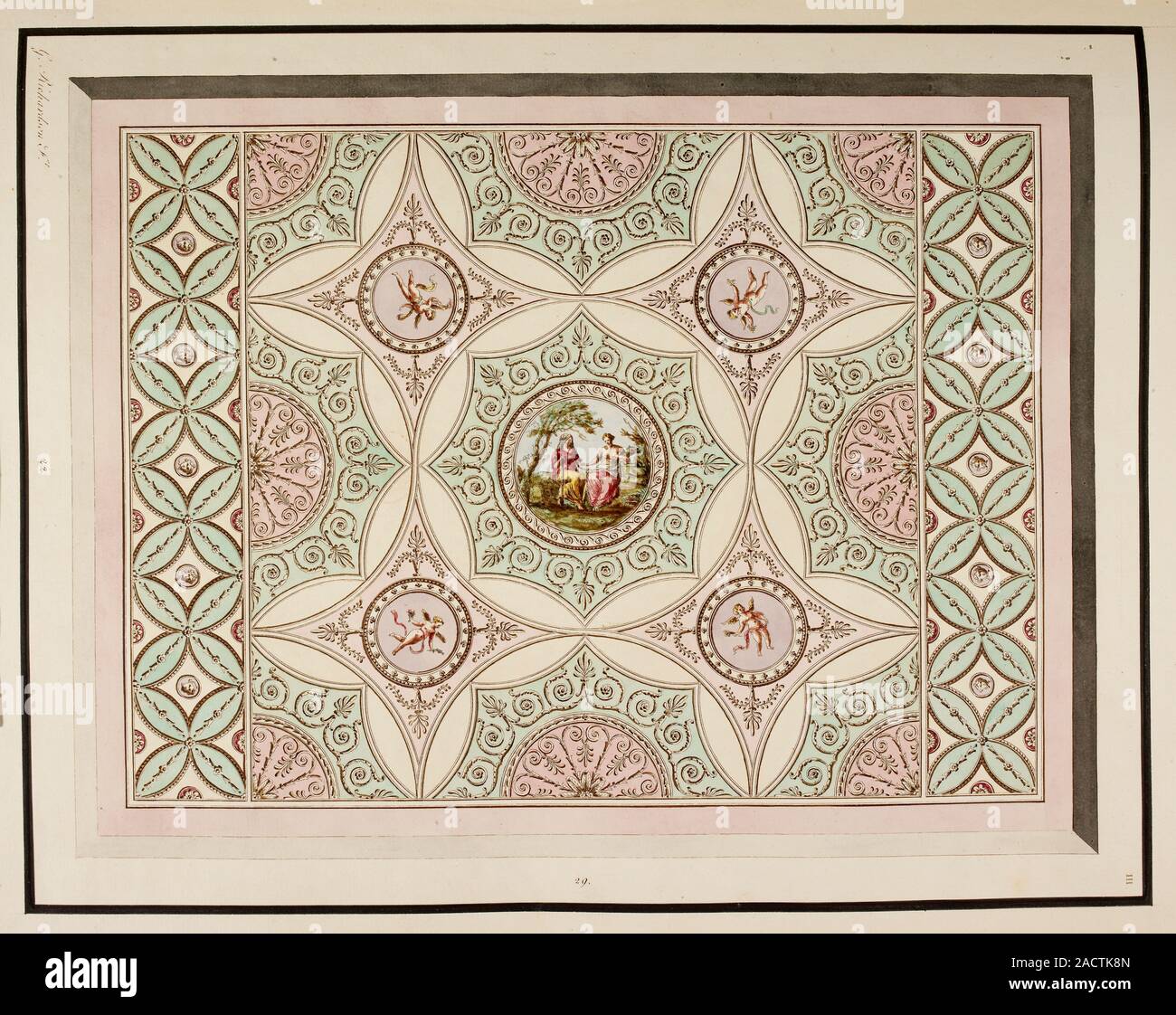 Architectural design of a ceiling Stock Photo - Alamy