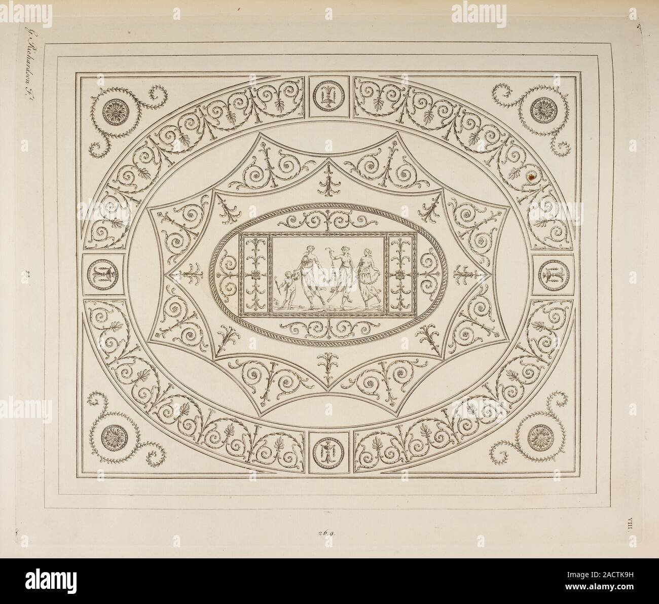 Architectural design of a ceiling Stock Photo - Alamy