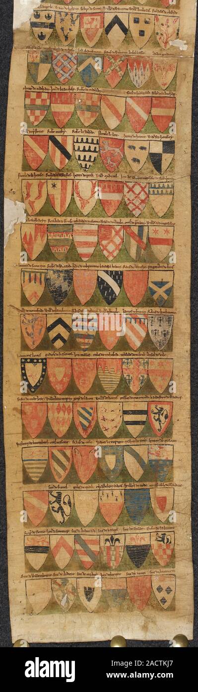Coats of Arms, Coats of Arms. Image taken from: The Dering Roll, the ...