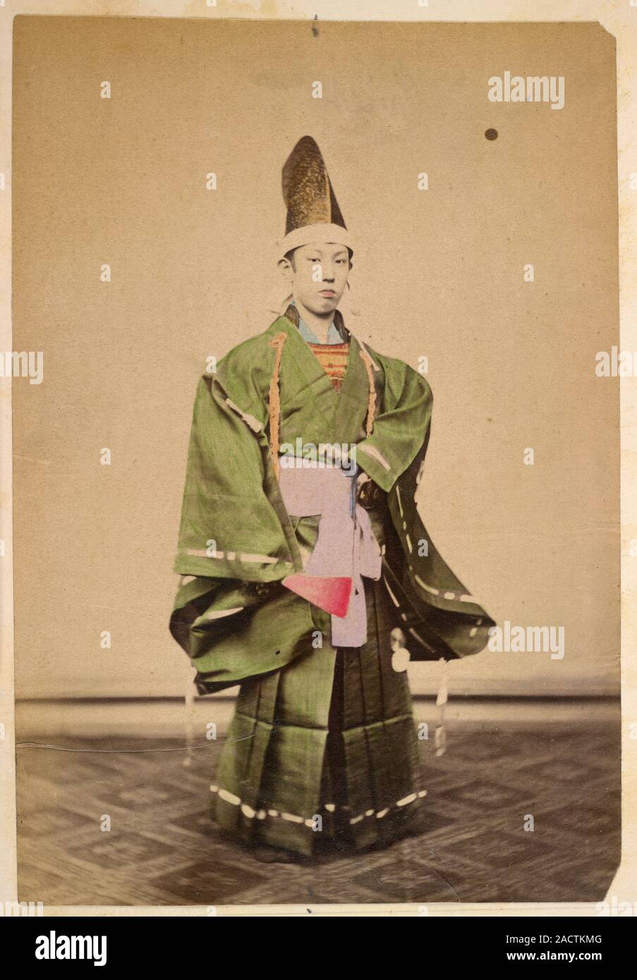 A Japanese Priest, Photograph No. 7. Photograph of a Japanese priest ...