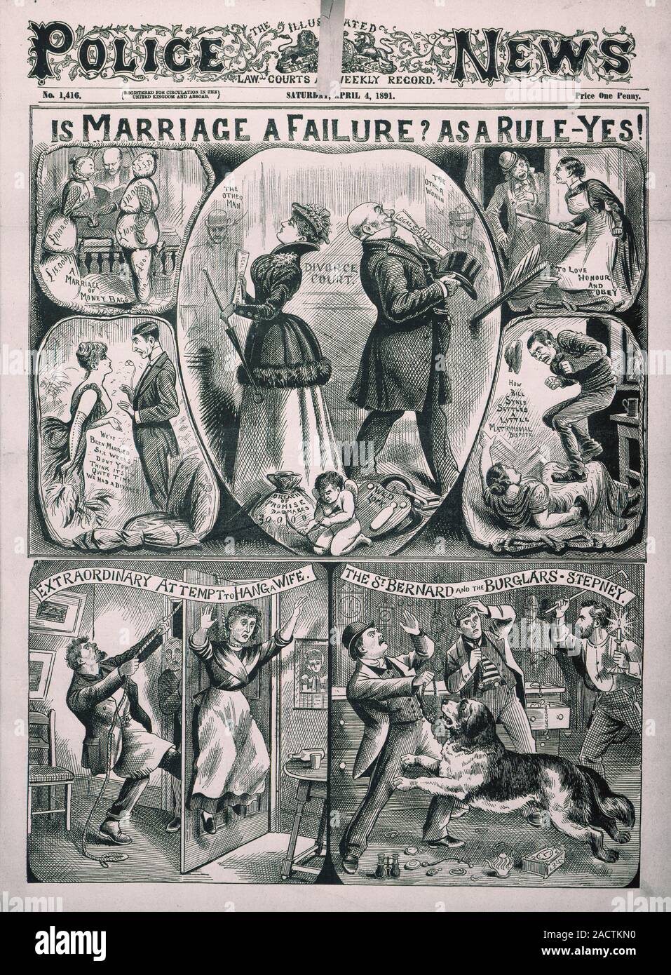 Is marriage a failure ? As a rule - yes ! Stock Photo - Alamy