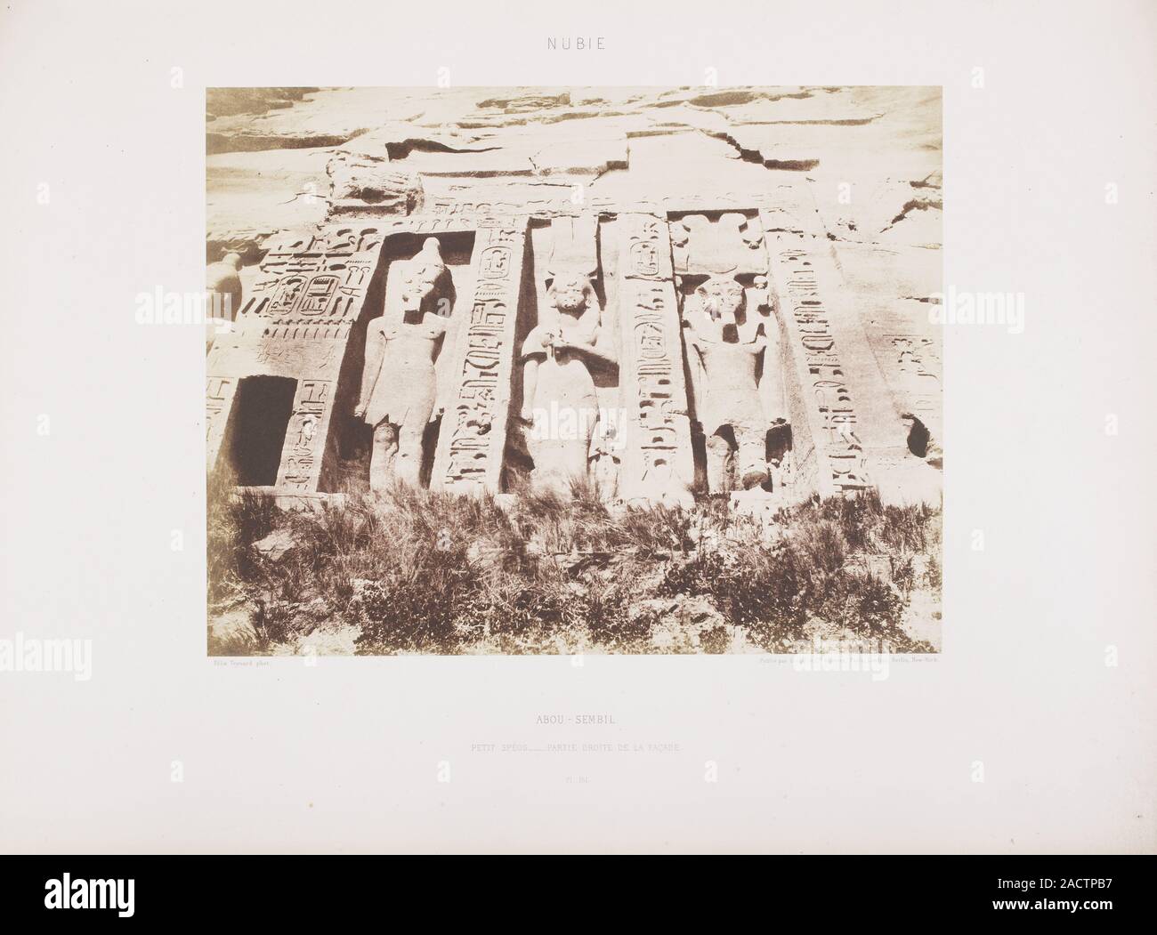 Photograph of the Egyptian landscape monuments and archaeological sites ...
