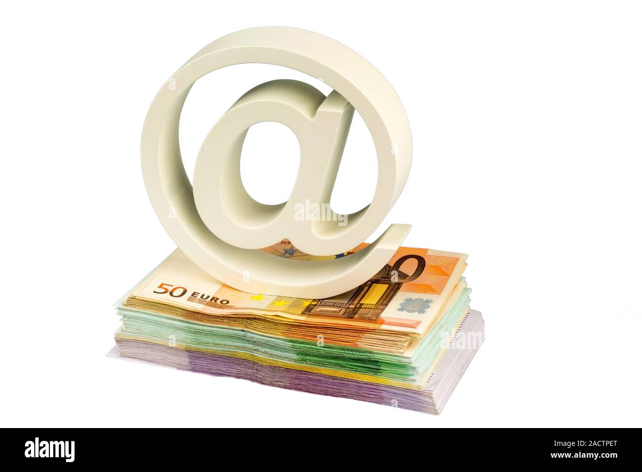 Spider monkey and banknotes Stock Photo - Alamy